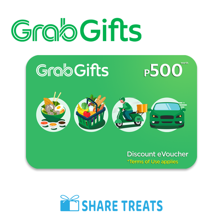 GrabGifts P500 Gift Code (SMS eVoucher) | Lazada PH
