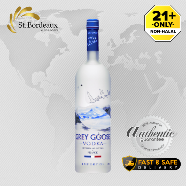 [Vodka] Grey Goose Vodka 70cl | Lazada
