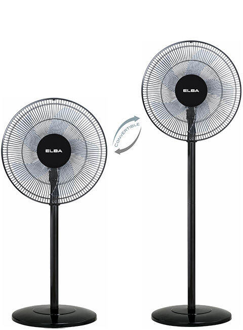 ELBA 16-inch 2in1 Convertible Stand Fan ESF-H1648(BK) | Lazada