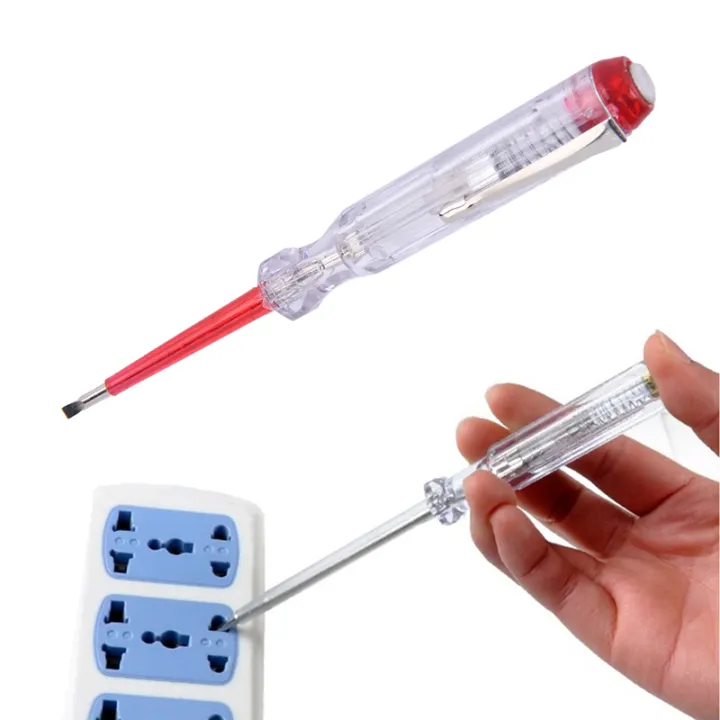 Regh Screwdriver Voltage Test Induced Electric Tester Pen 250V Detector ...