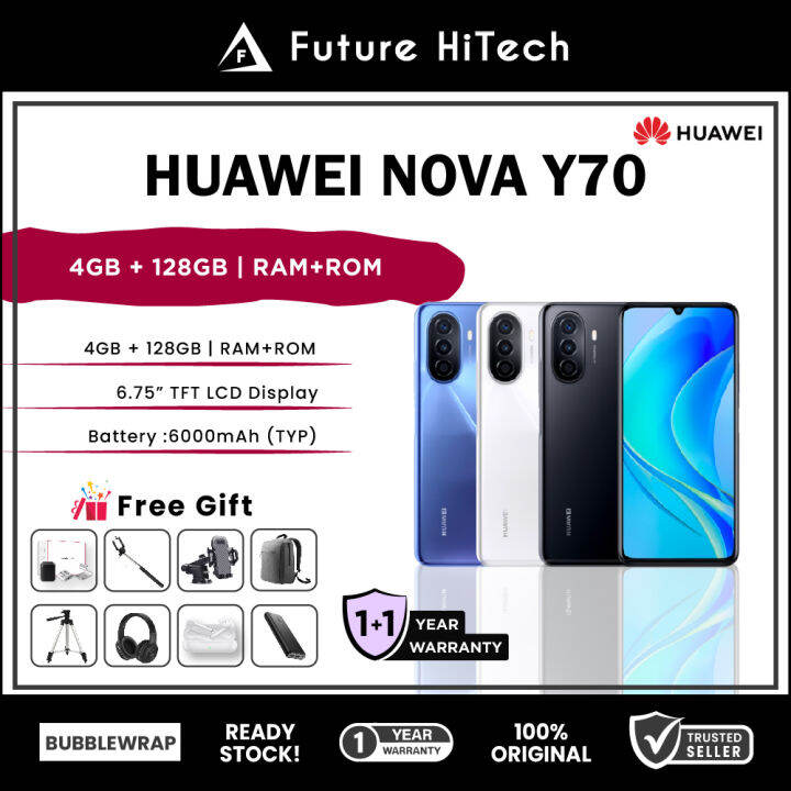 HUAWEI Nova Y70 [4GB RAM 128GB ROM] - Original HUAWEI Malaysia | Lazada