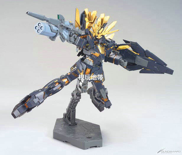 Bandai HGUC 134 135 153 175 Black Unicorn Gundam No.2 mourned the banshee goddess of fate ...