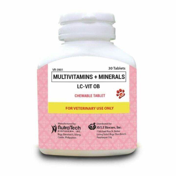 LC VIT OB CHEWABLE TABLET 30 tablets | Lazada PH