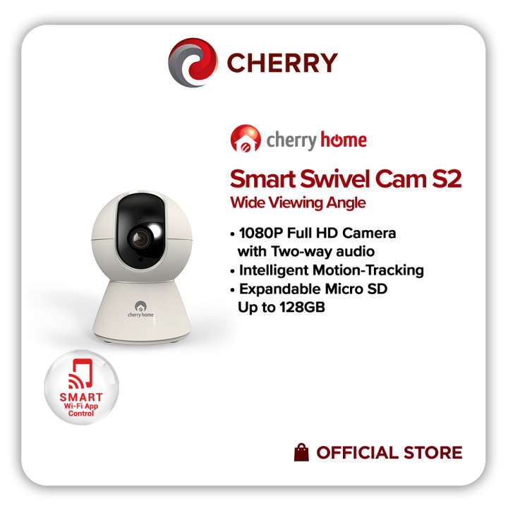 Cherry Home Smart Swivel Camera S2 | Lazada PH