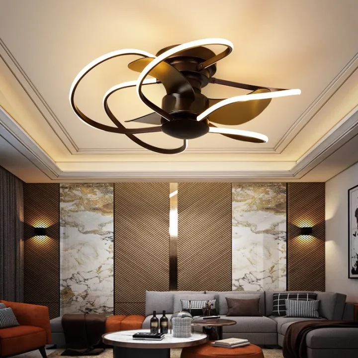 Modern Celing Fan With Led Light Pendant Lights Cieling Fans Lamp ...