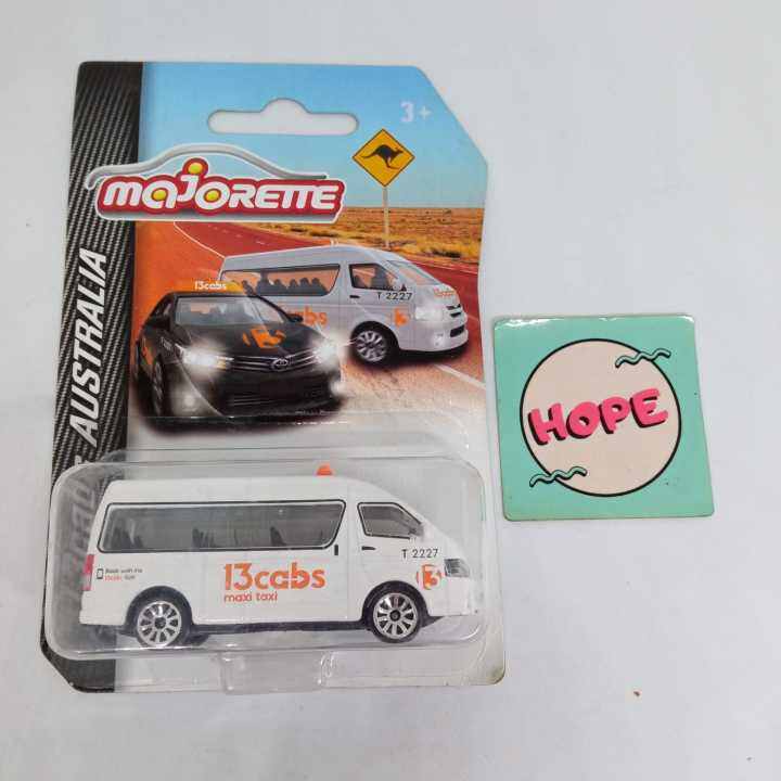 Majorette 13cabs Australia Toyota Hiace Original | Lazada Indonesia