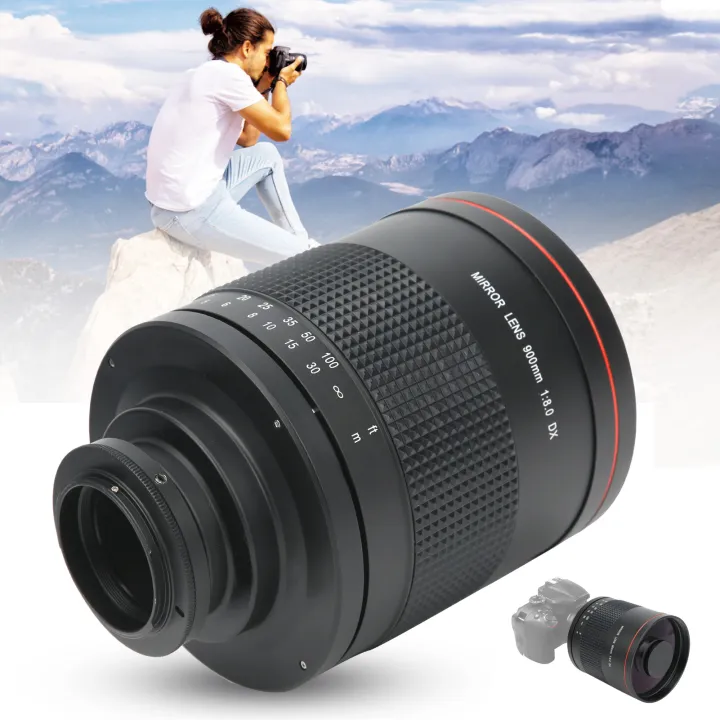 duoqiao 900mm F8.0 Super Telephoto Mirror Camera Lens for AI Mount Fit ...