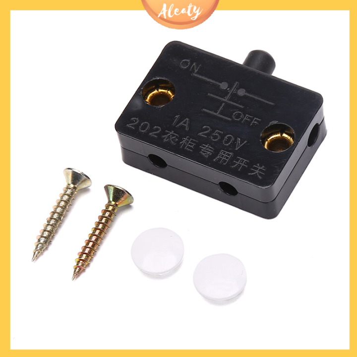 Aleaty💝 Closet Cabinet Light Automatic Reset Switch Home Cabinet Door ...