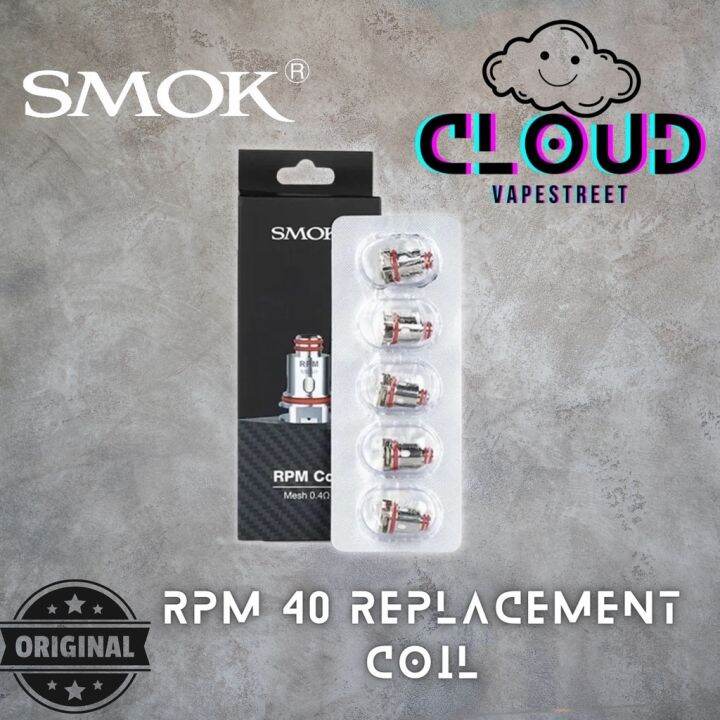 [ORIGINAL] SMOK RPM COIL SMOK RPM40 COIL SMOK RPM80 COIL Replacement ...