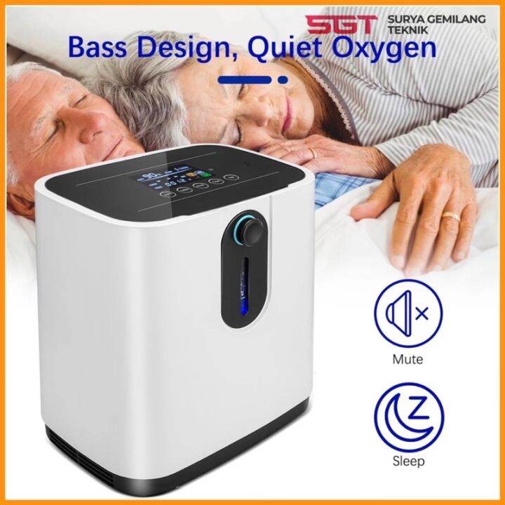 Mesin Oksigen Concentrator 1-7L Yobekan Oxygen Tabung Oksigen Portable ...