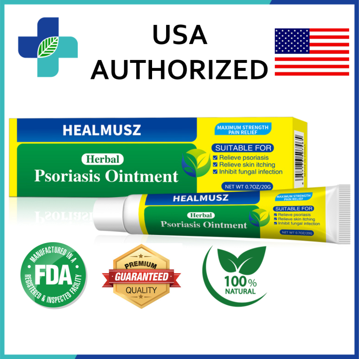 Psoriasis Cream 20g Dermatitis Eczema Cream No Steroid Antipruritic