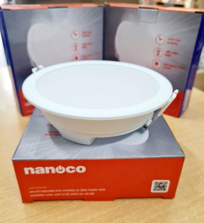 Đèn Led Âm Trần Nanoco 7w,9w,12w hàng chính hãng có bảo hành | Lazada.vn