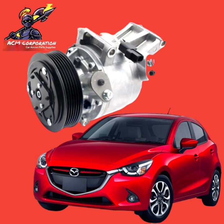 Mazda 2 2014-18 Skyactiv Compressor Car Aircon Airconditioning | Lazada PH