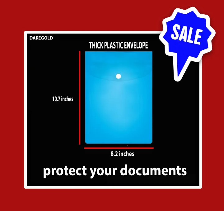 PLASTIC ENVELOPE, , VERTICAL ENVELOPE, UTILITY ENVELOPE, ( CLEAR BLUE ...