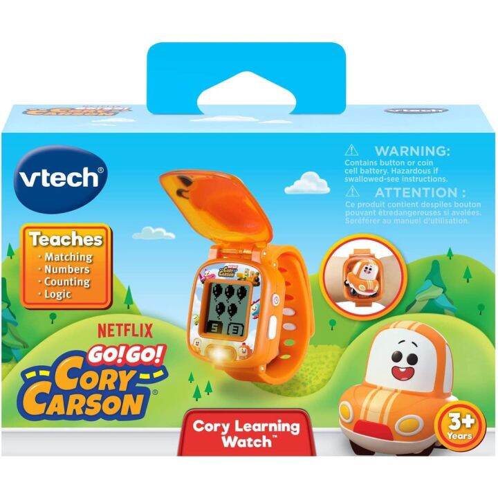 VTech Go! Go! Cory Carson Learning Watch - Orange | Lazada PH