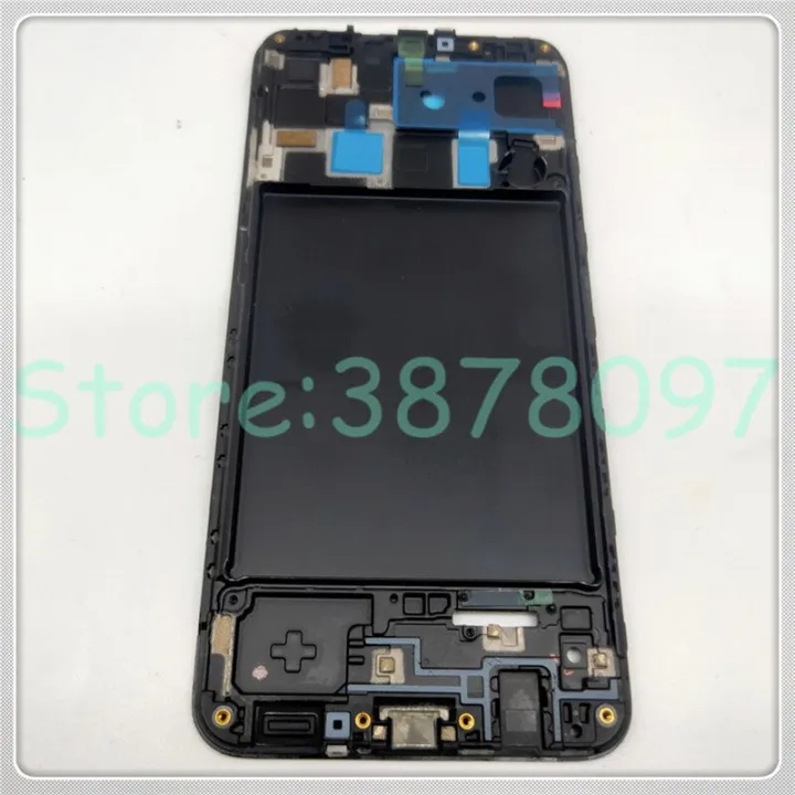 New For Samsung Galaxy A20 A205 Sm-A205f/ds Housing Lcd Front Frame ...