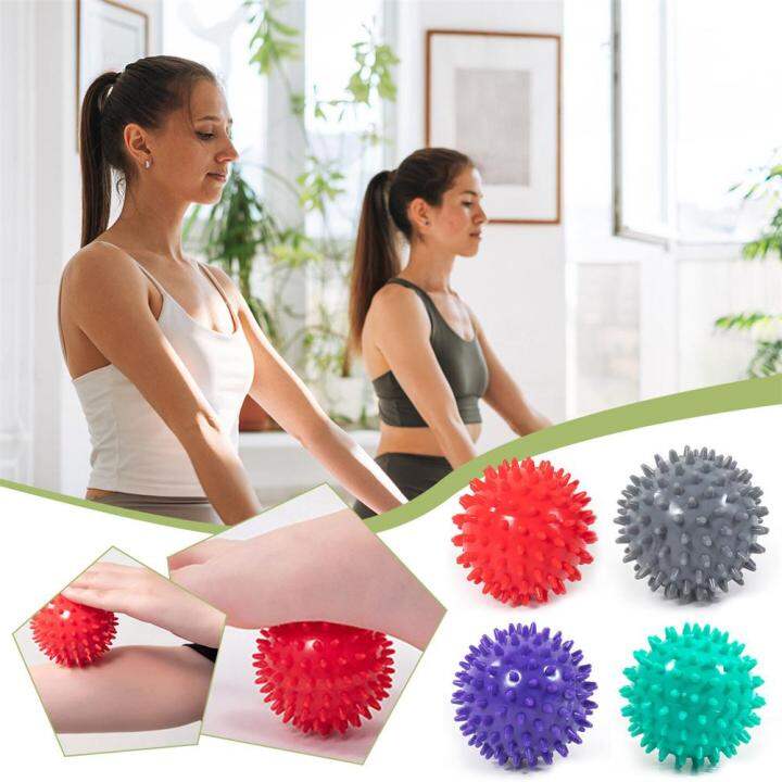 Yoga Ball Fascia Massage Ball Spiky Massage Yoga Ball Muscle Foot Pain ...