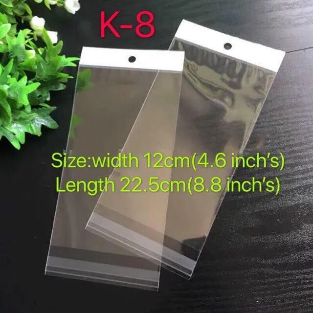 OPP Plastic packaging bag with tape sealing | Lazada PH