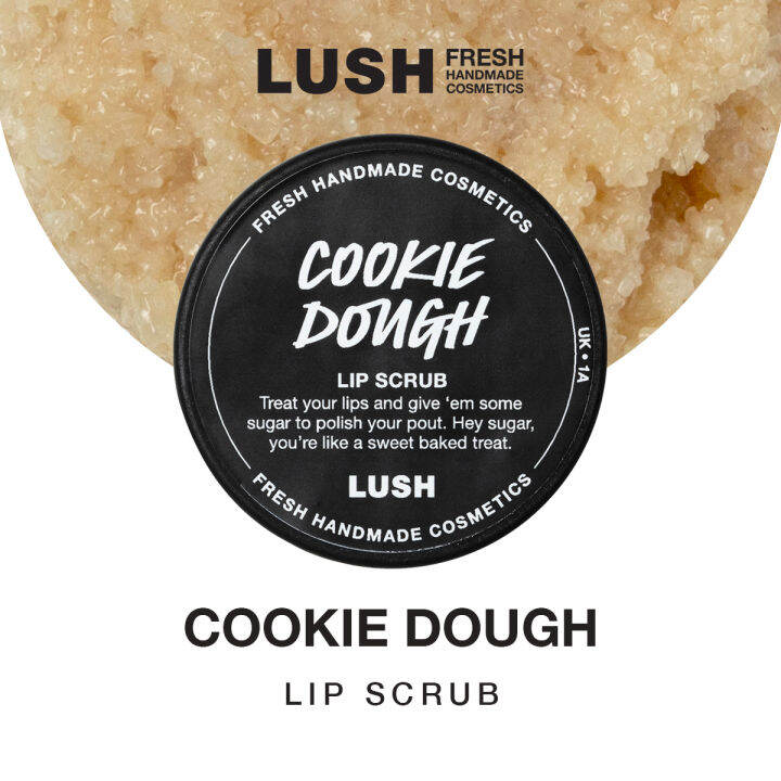 Lush Cookie Dough Lip Scrub 25g Lazada Ph
