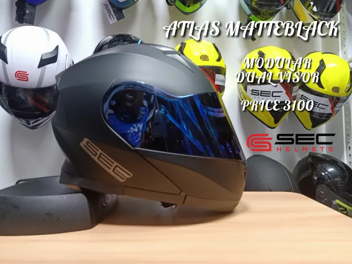 SEC ATLAS MODULAR HELMET | Lazada PH