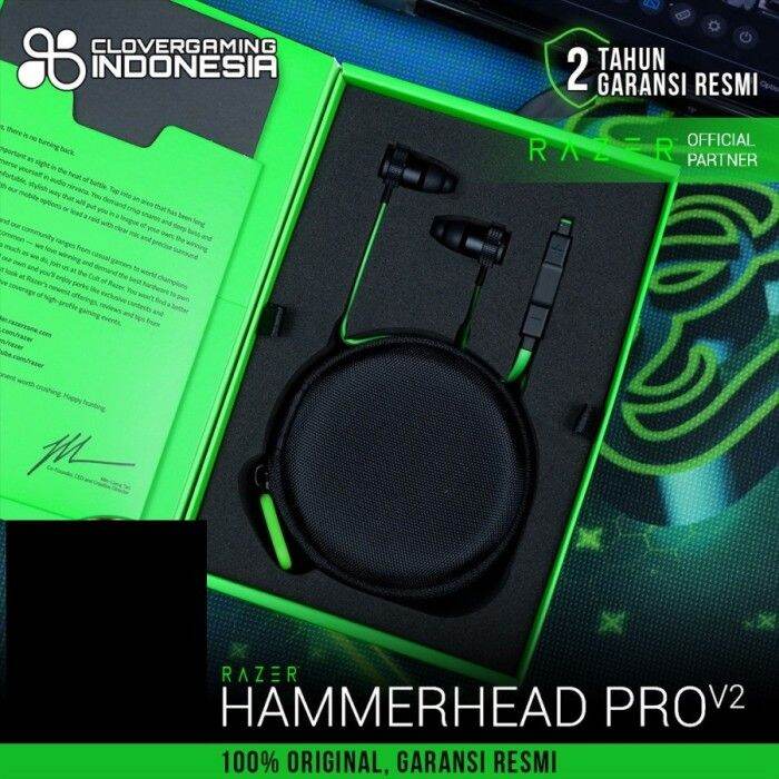 Razer Hammerhead Pro V2 IEM Gaming Headset | Lazada Indonesia
