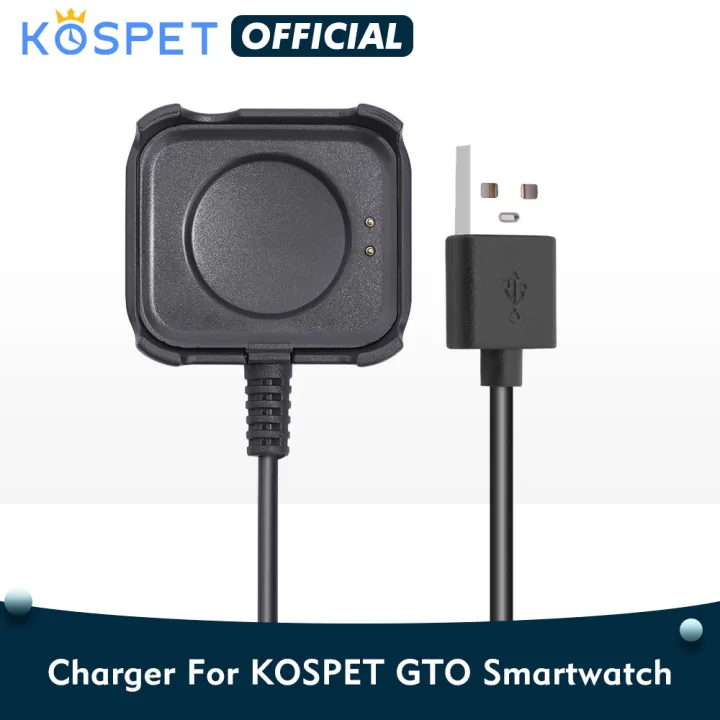 Original KOSPET GTO Smart Watch USB Charging Cable For KOSPET GTO SN87 Smartwatch USB Charger ...
