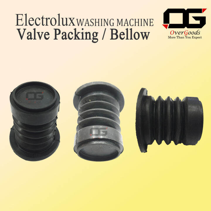 Electrolux Drain Valve Packing Black Rubber Stopper Mesin Basuh Getah ...