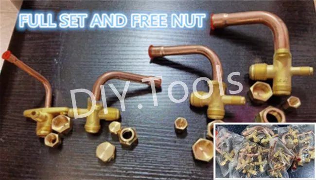 DIY.Tools AIRCOND ALANKI NUTS GAS NUT COPPER TUBE OUTDOOR COMPRESSOR ...
