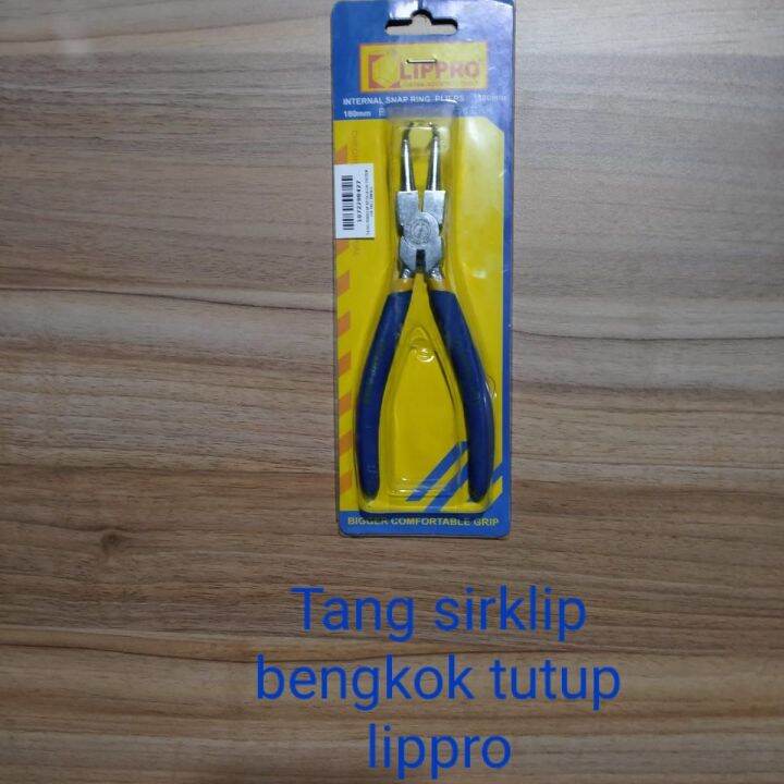 Lippro Tang Snap Ring Tang Sirklip Bengkok Tutup Bengkok Buka | Lazada ...