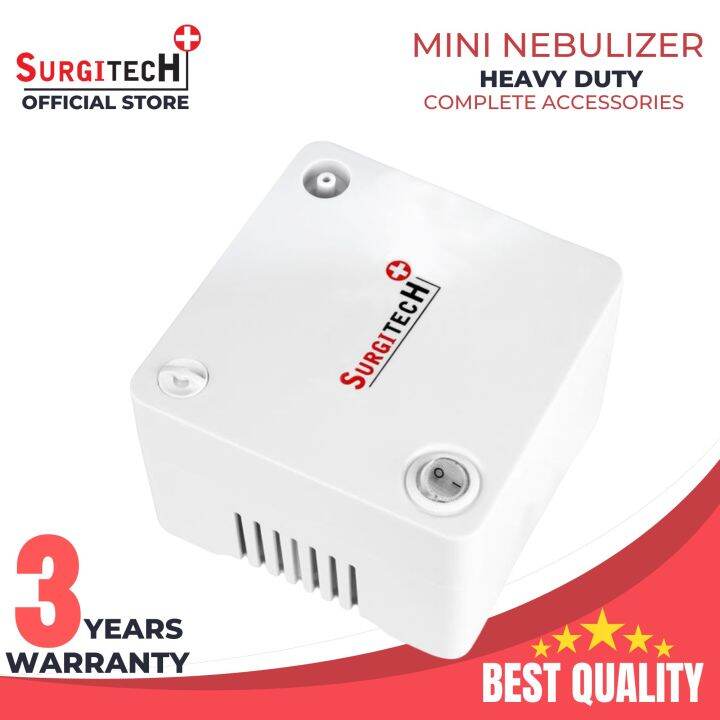 Surgitech Mini Nebulizer Heavy Duty (complete accessories) | Lazada PH