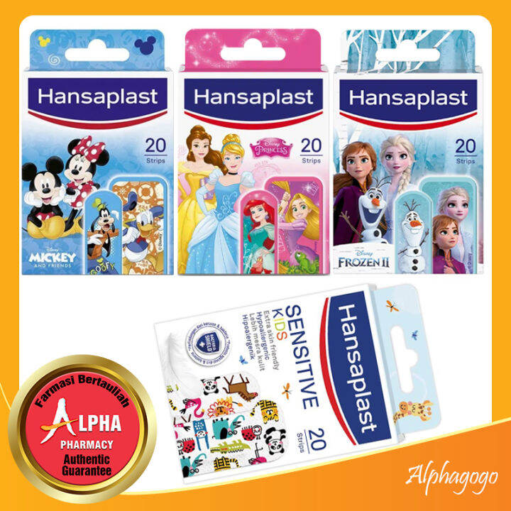 Hansaplast Kids Plaster Disney / Sensitive Kids Plaster (20 Strips ...