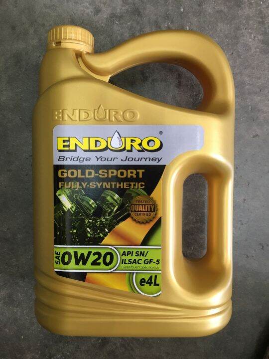 ENDURO SAE 0W20 ENGINE OIL | Lazada