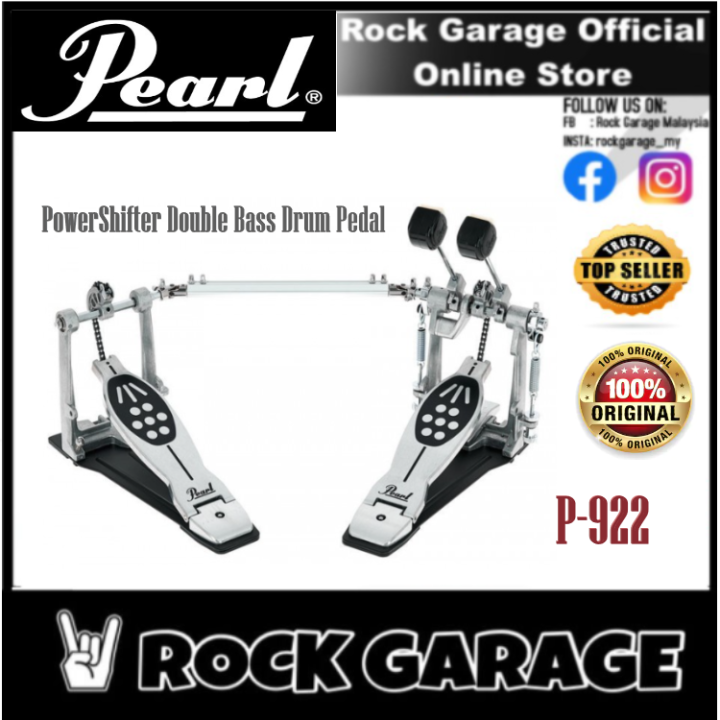 Pearl P-922 PowerShifter Double Bass Drum Pedal (P922) | Lazada