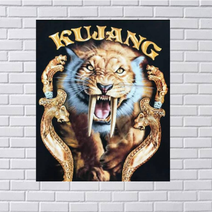 POSTER KUJANG/FOTO KUJANG/POSTER BINATANG/POSTER BINATANG MACAN/POSTER ...