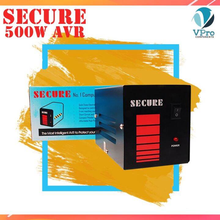 HOT GANZA Secure AVR 500w voltage regulator | Lazada PH