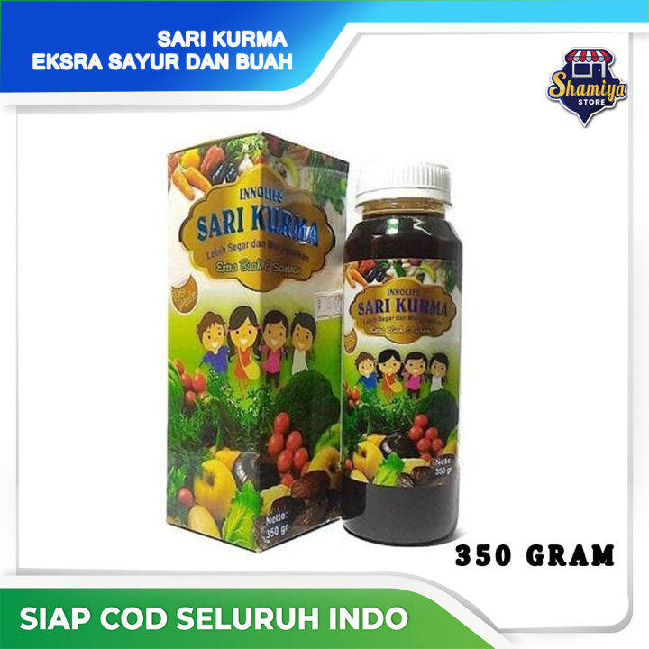 ekstra food madu Sari Kurma Extra Buah-buahan Sayuran 350 gram sari ...