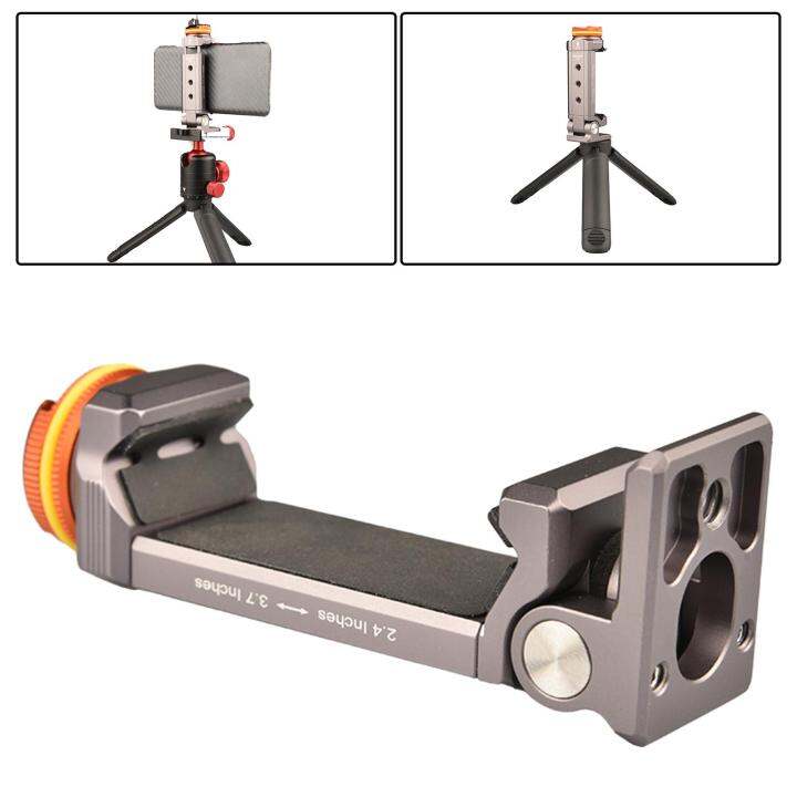 Milageto ที่หนีบโทรศัพท์โลหะปลดเร็วพร้อมช่องเสียบแฟลชสำหรับสตรีมวิดีโอ | Lazada.co.th