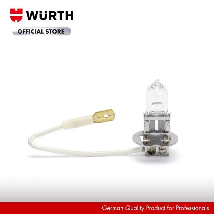 Wurth Halogen Car Bulb H3 PK22S 12V 55W | Lazada
