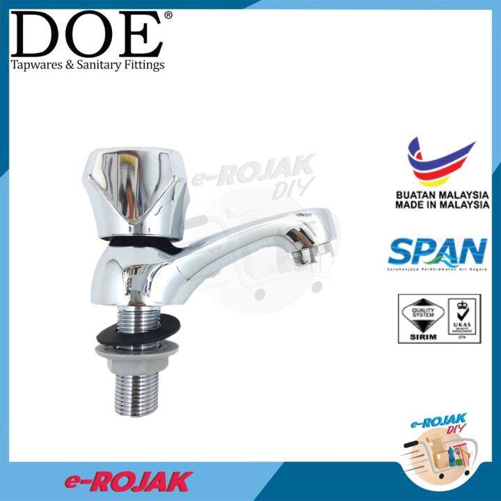 DOE PT30(RP) Water Tap Pillar Basin Tap 水龙头 | Lazada