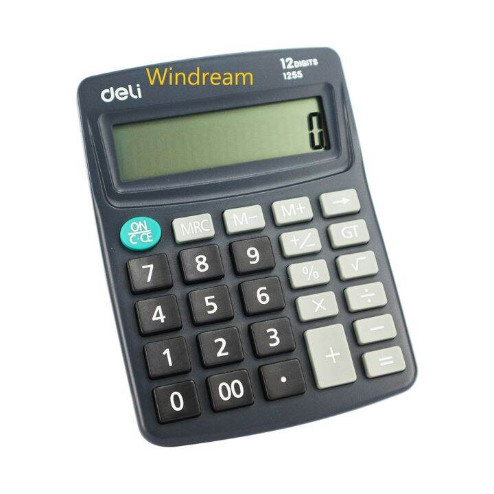 Deli office calculator 12 digit desktop | Lazada PH