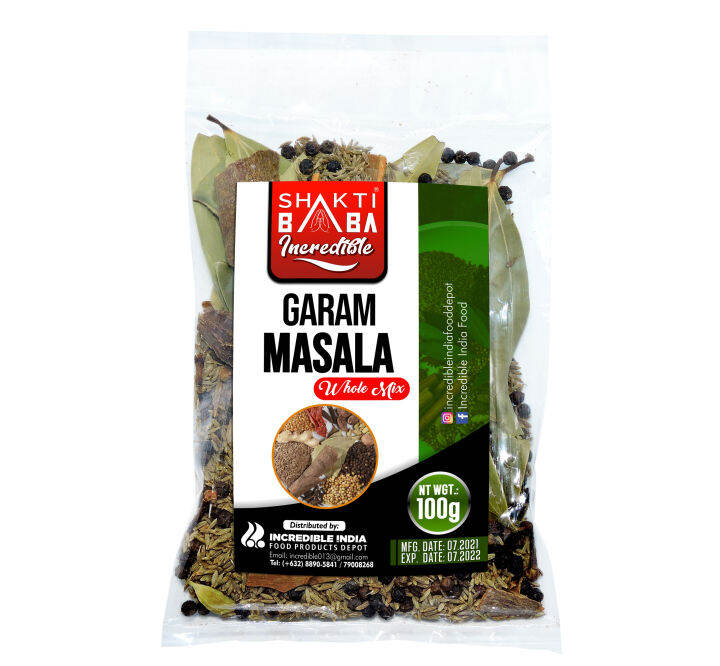 Shakti Baba Garam Masala Whole Mix 100g | Lazada PH