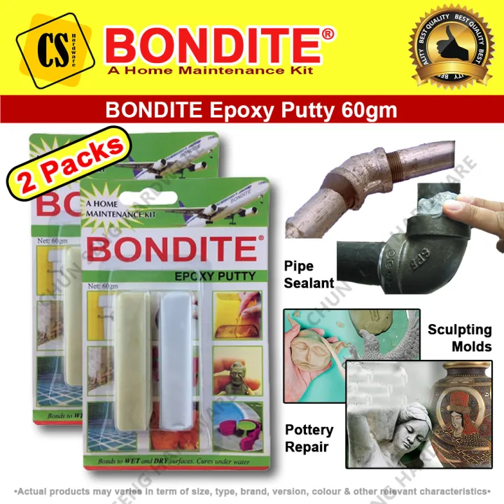 BONDITE Epoxy Putty Filler Bonding Stick Water Leaking (2 pack) | Lazada