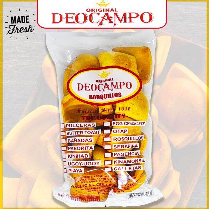 Egg Crackers | Deocampo's Barquillos | Iloilo Pasalubong Favorites ...