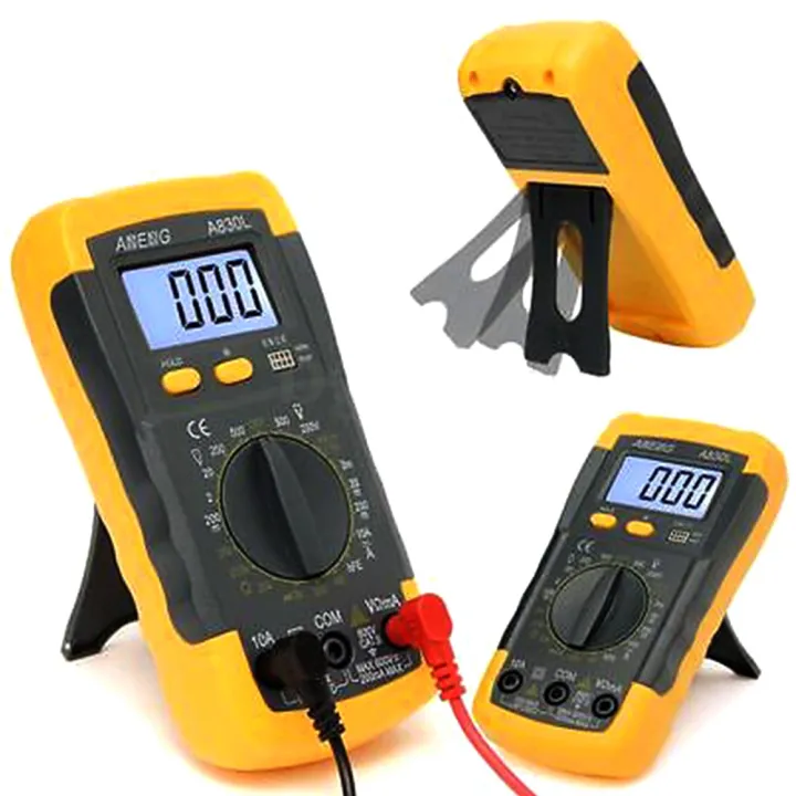 Motor World 01 ANENG A830L digital multi meter LCD Digital DC AC ...