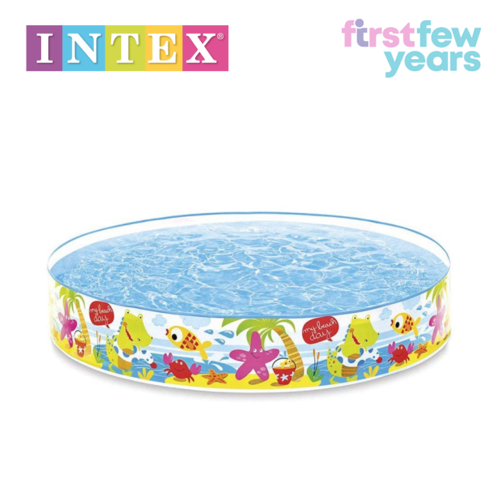 Swim Cap Women Intex 6 Foot Snapset Pool - Quick Setup Kiddie Pool With ...