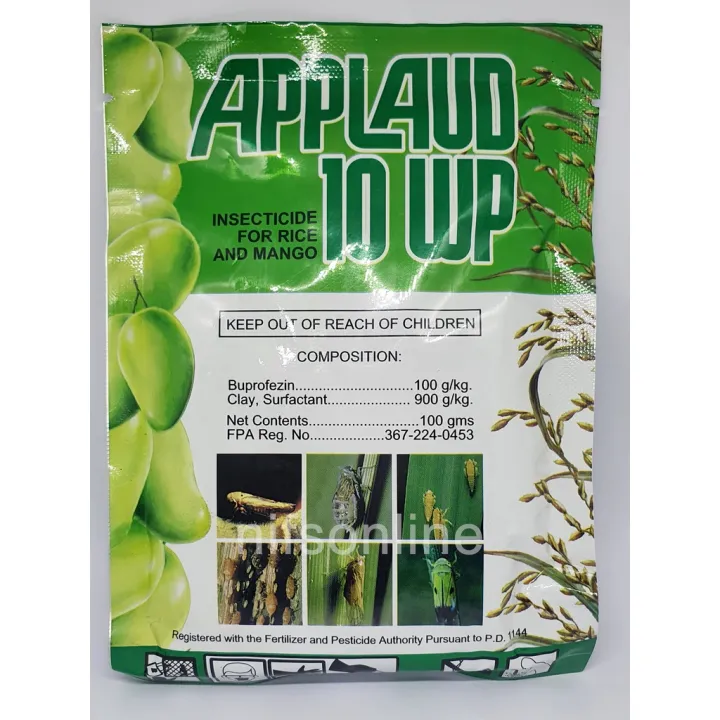 APPLAUD BUPROFEZIN 10WP Insecticide For Rice and Mango 100grams/pack ...