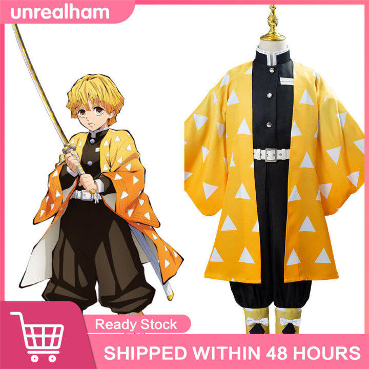 unrealham Kids Children Anime Demon Slayer Kimetsu no Yaiba Agatsuma ...