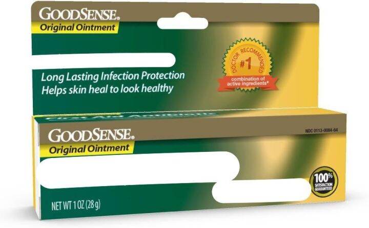 GoodSense First Aid Triple Ointment, Treats Minor Cuts, Scrapes and ...