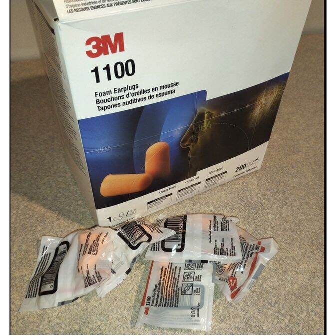 3M USA 1100 Foam Ear Plugs 1 pair | Lazada PH