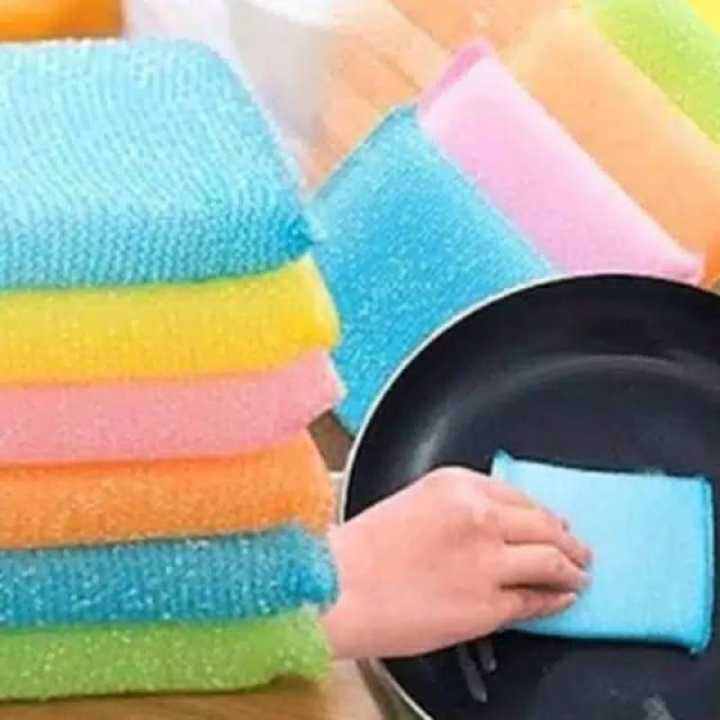 Spons Jaring Cuci Piring / Spon Cuci Piring Sponge Busa Dapur | Lazada ...